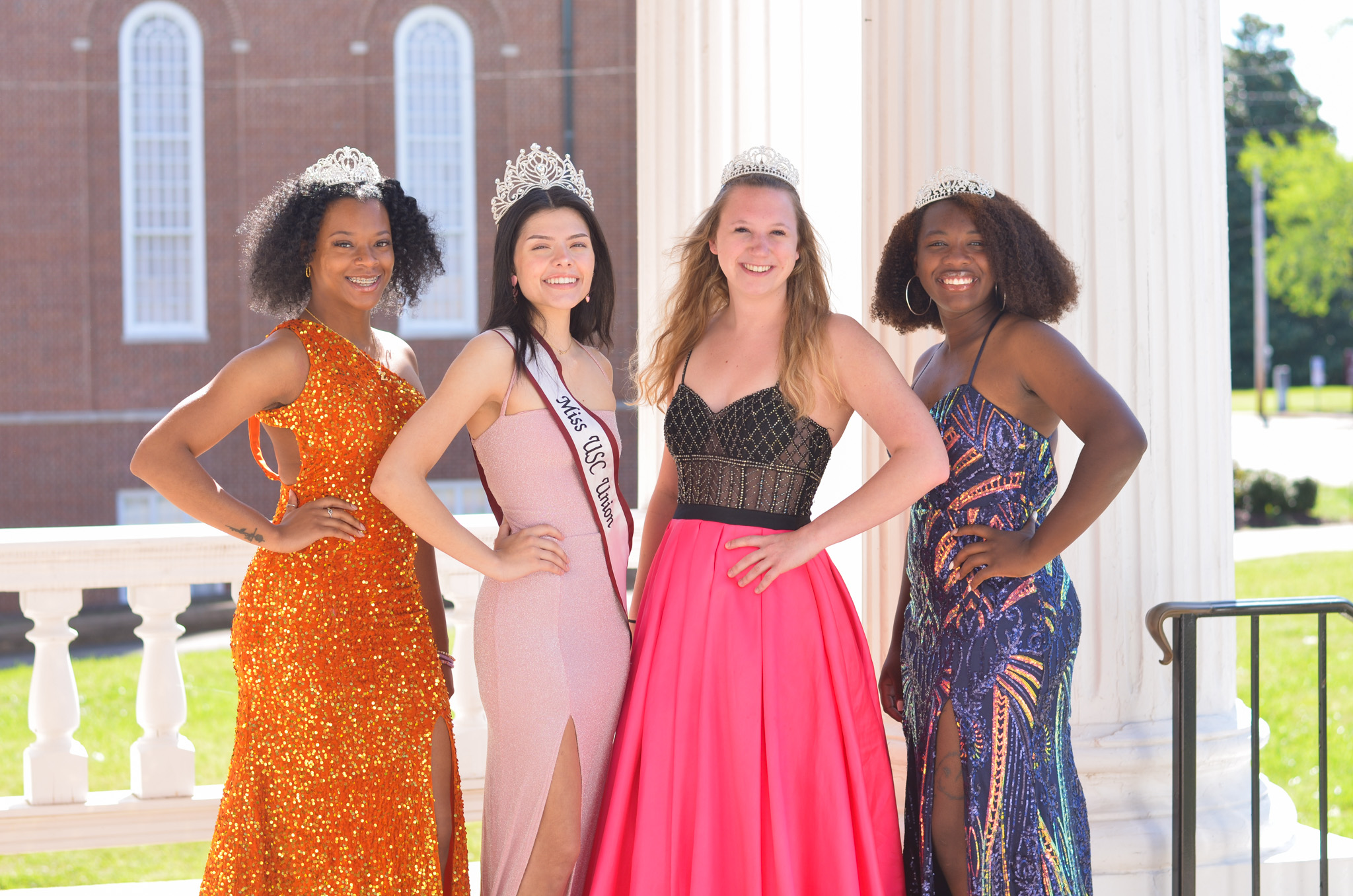 Miss USC Union & Her Court – The Bantam Blog